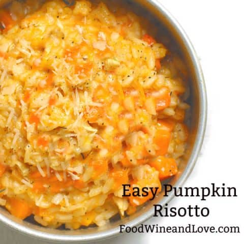 Easy Pumpkin Risotto - Food Wine and Love