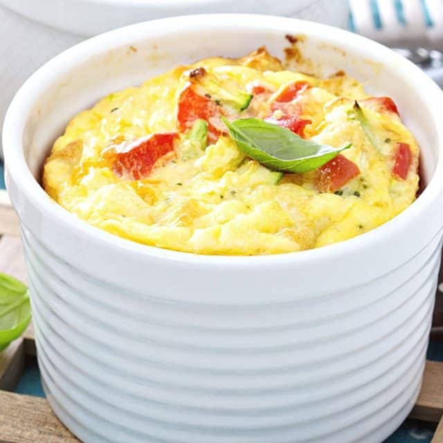 Mediterranean Diet Mini Omelets - Food Wine and Love