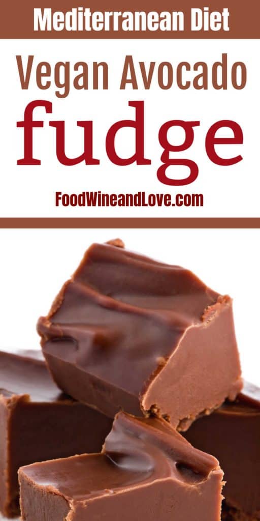 Chocolate Fudge Made With Avocado - Food Wine and Love