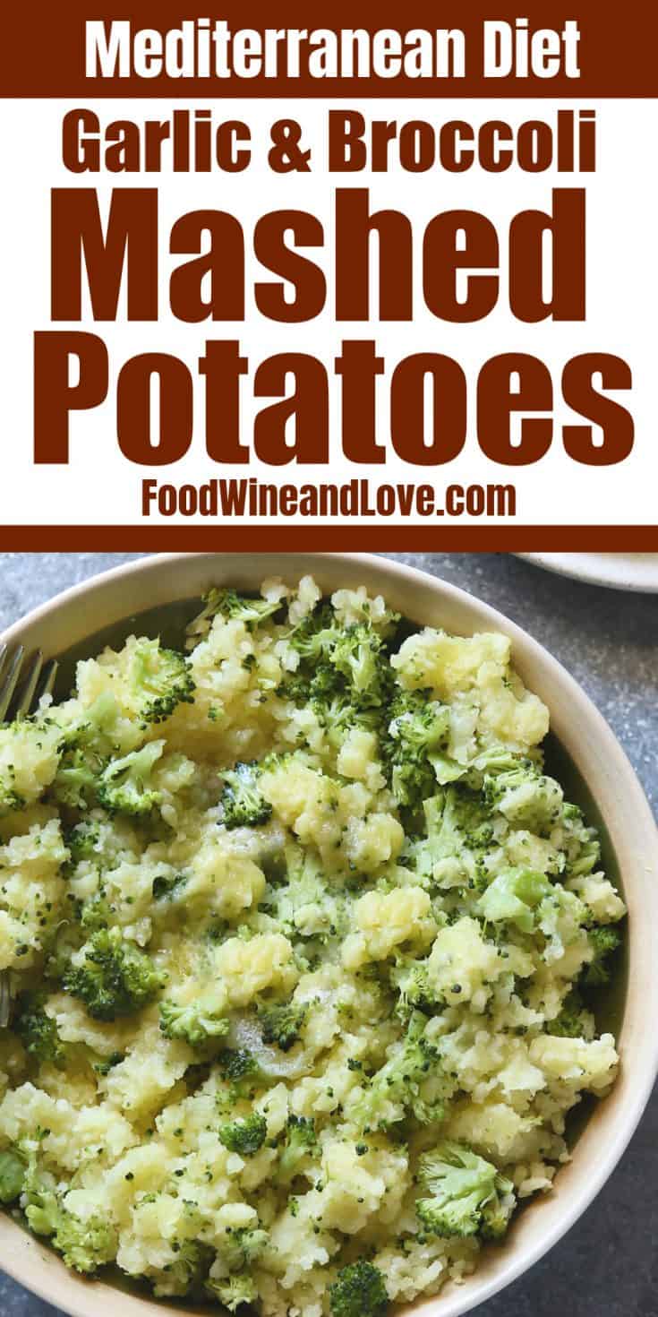 Broccoli Garlic Mashed Potatoes - Food Wine and Love