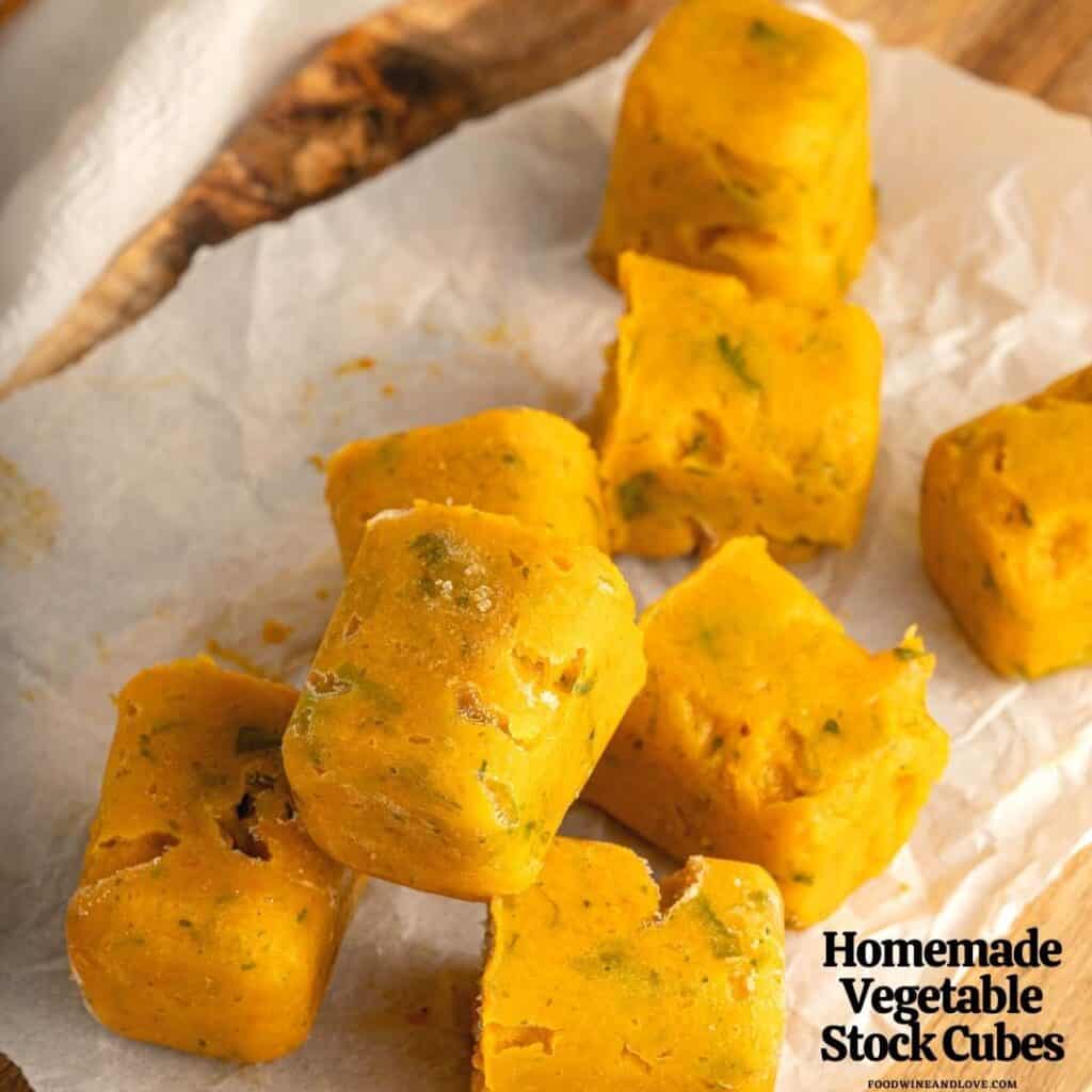 Homemade Vegetable Stock Cubes - Food Wine and Love