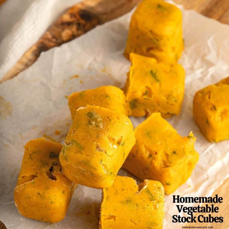 Homemade Vegetable Stock Cubes - Food Wine and Love