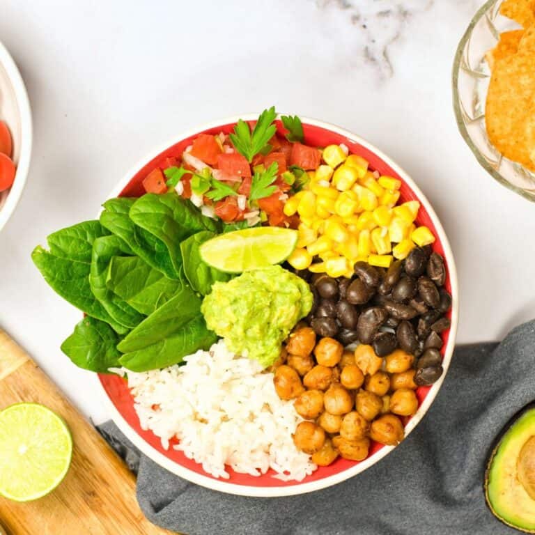 Easy Vegan Taco Bowl Recipe - Food Wine and Love
