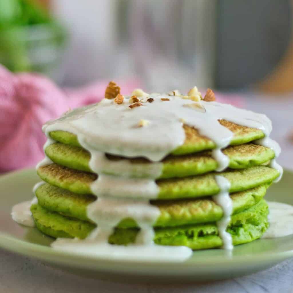 Healthy Homemade Spinach Pancakes - Food Wine and Love